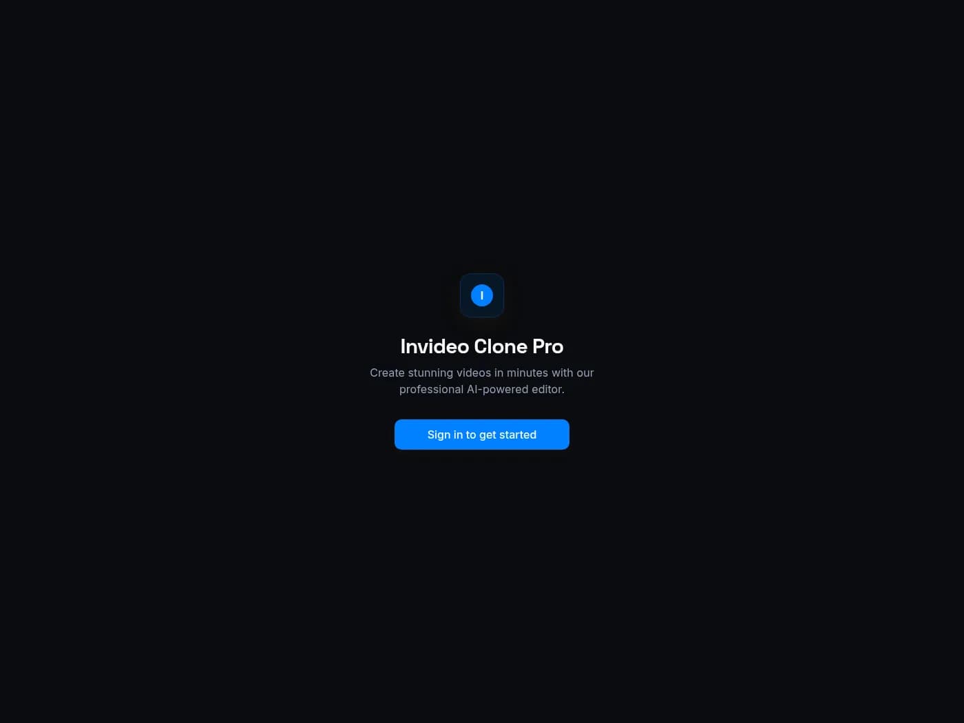Invideo Clone Pro
