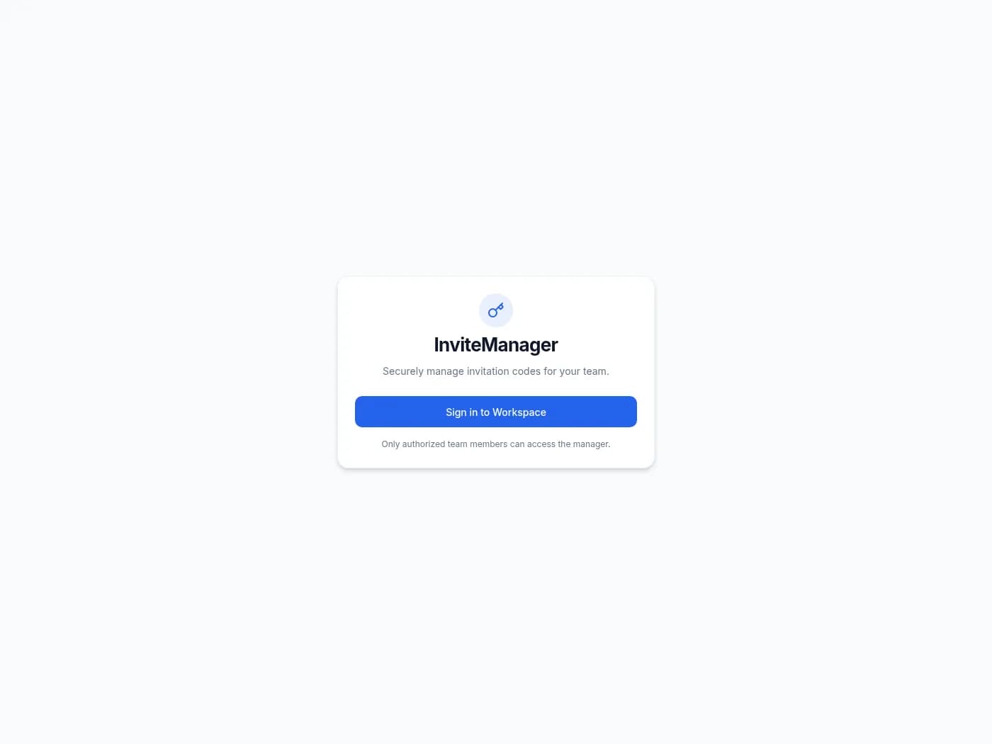 Invite code