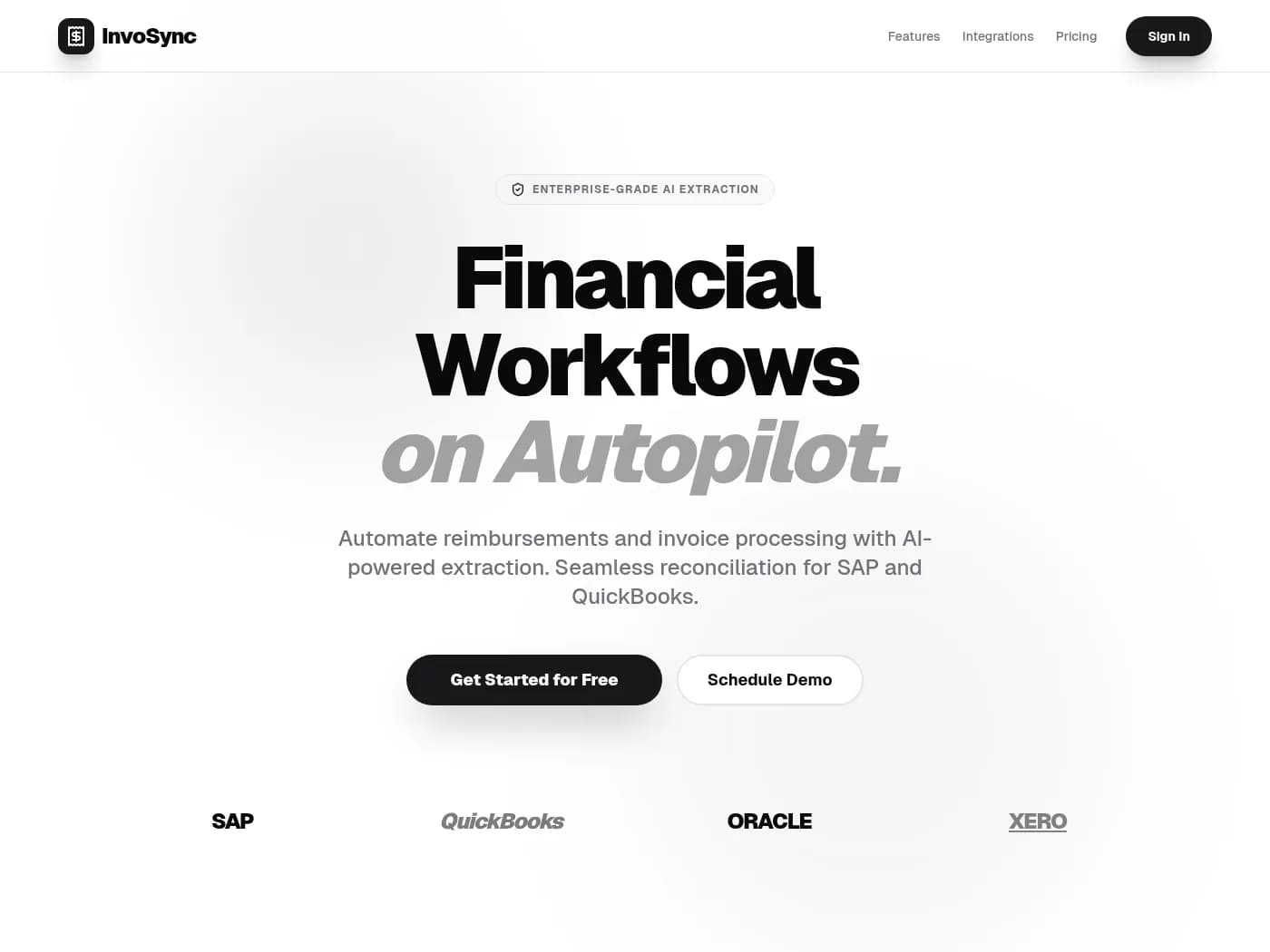 InvoSync AI Platform