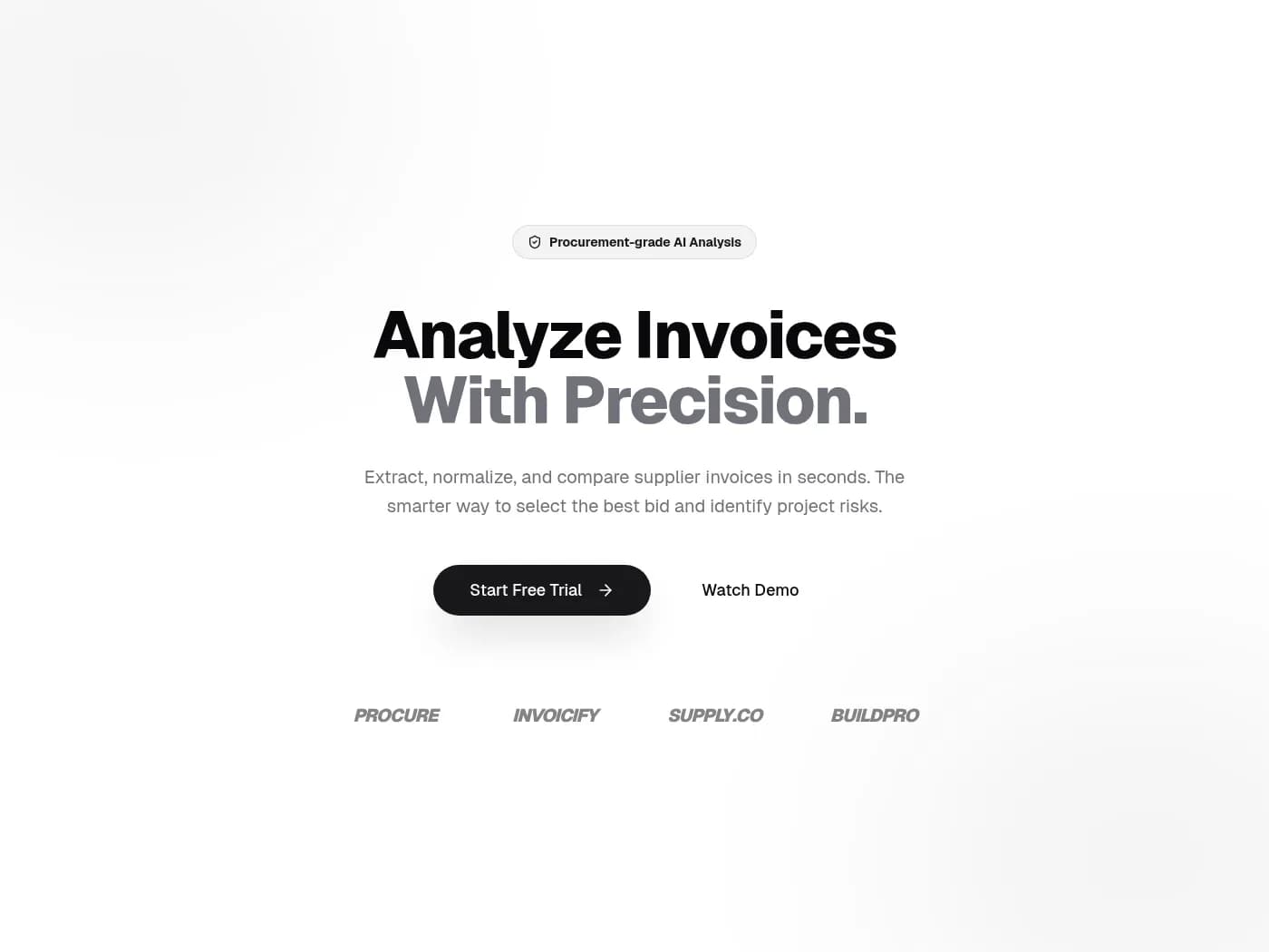 Invoice Analyzer Pro