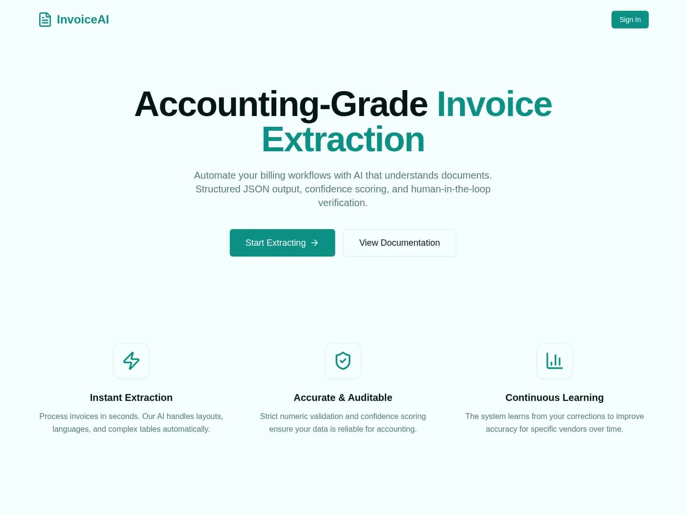 Invoice Extractor AI