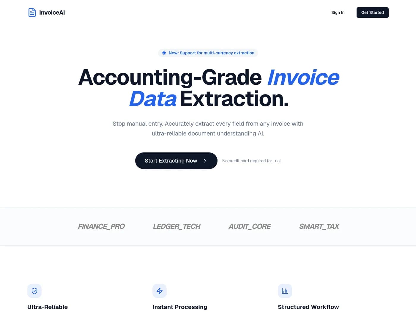 Invoice Extractor AI