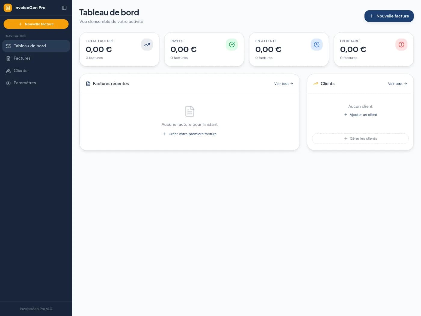 InvoiceGen Pro