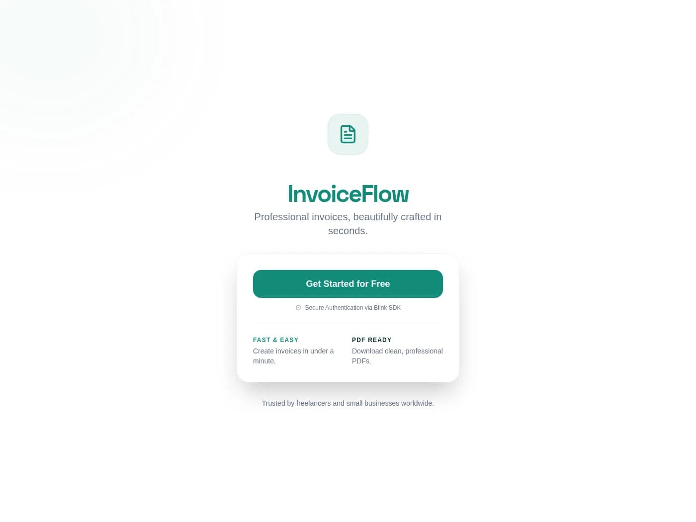 Invoice PDF Maker