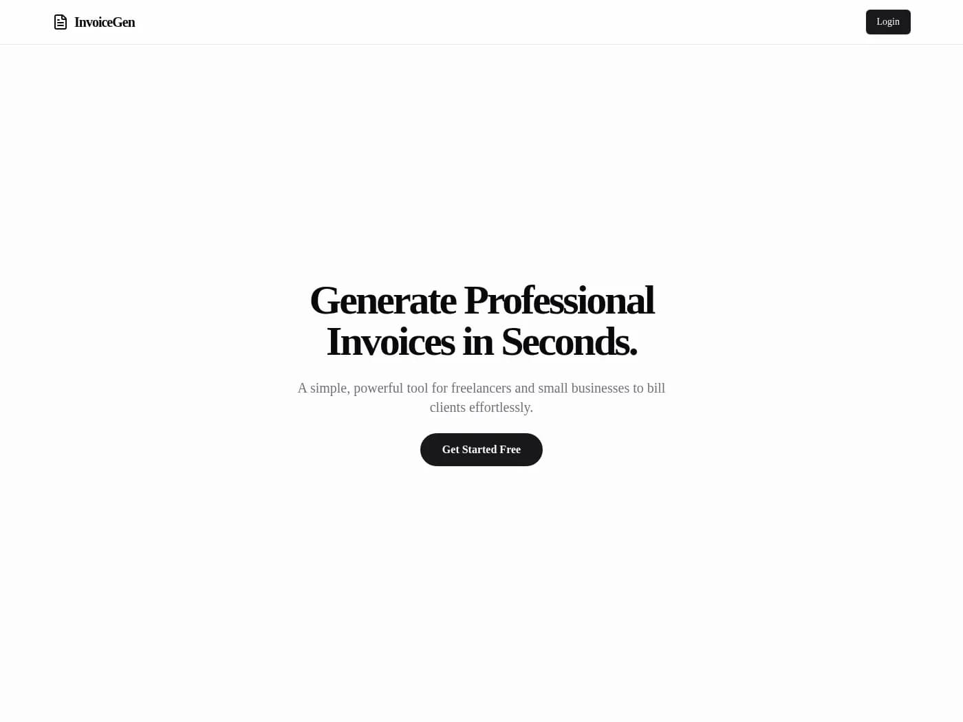 InvoiceGen