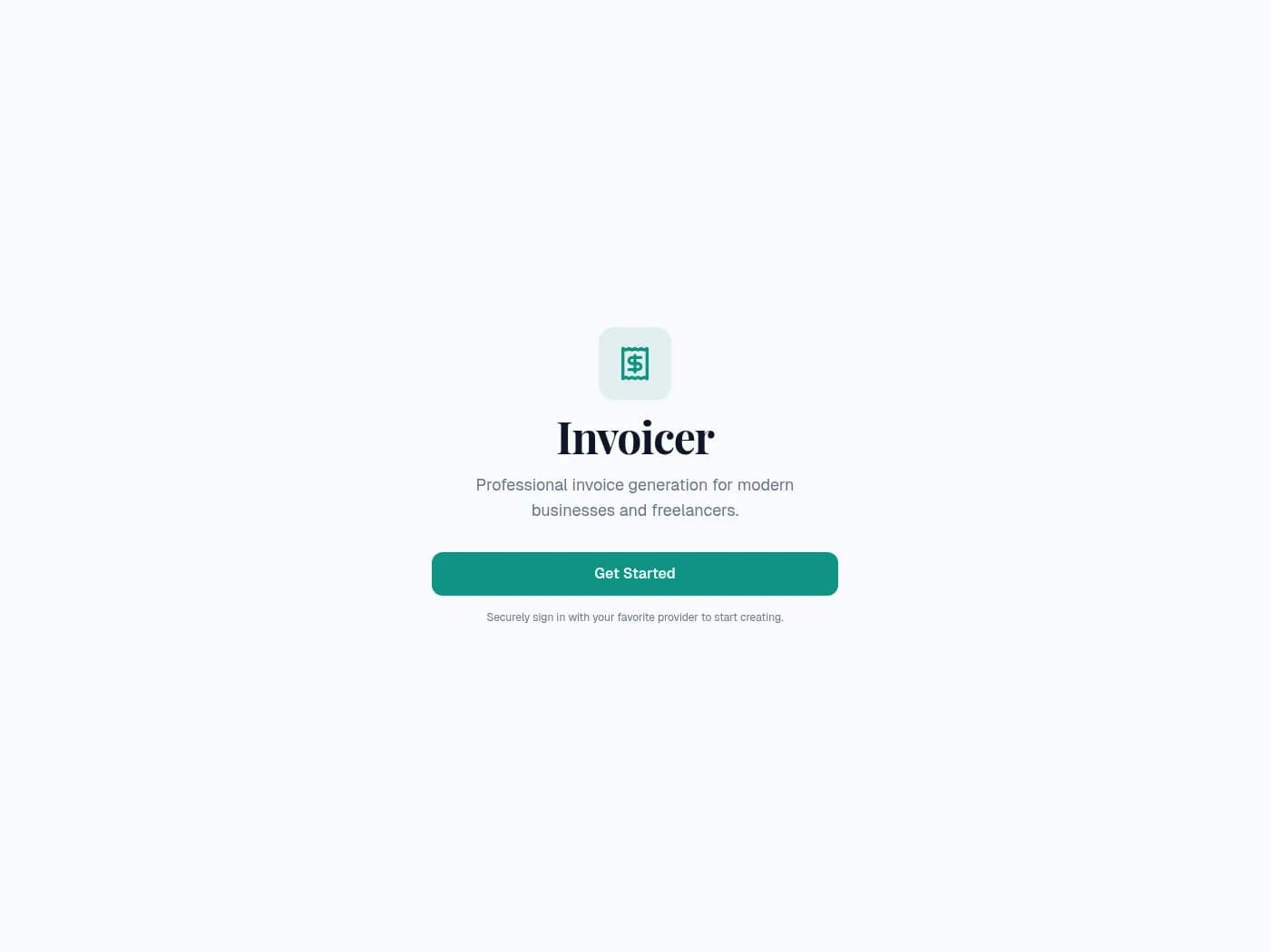 Invoice PDF Generator