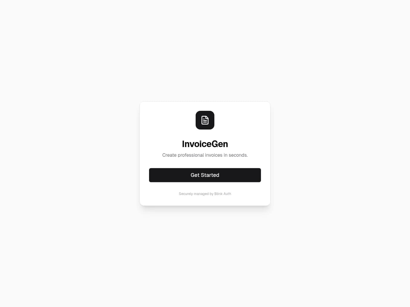 Invoice PDF Generator