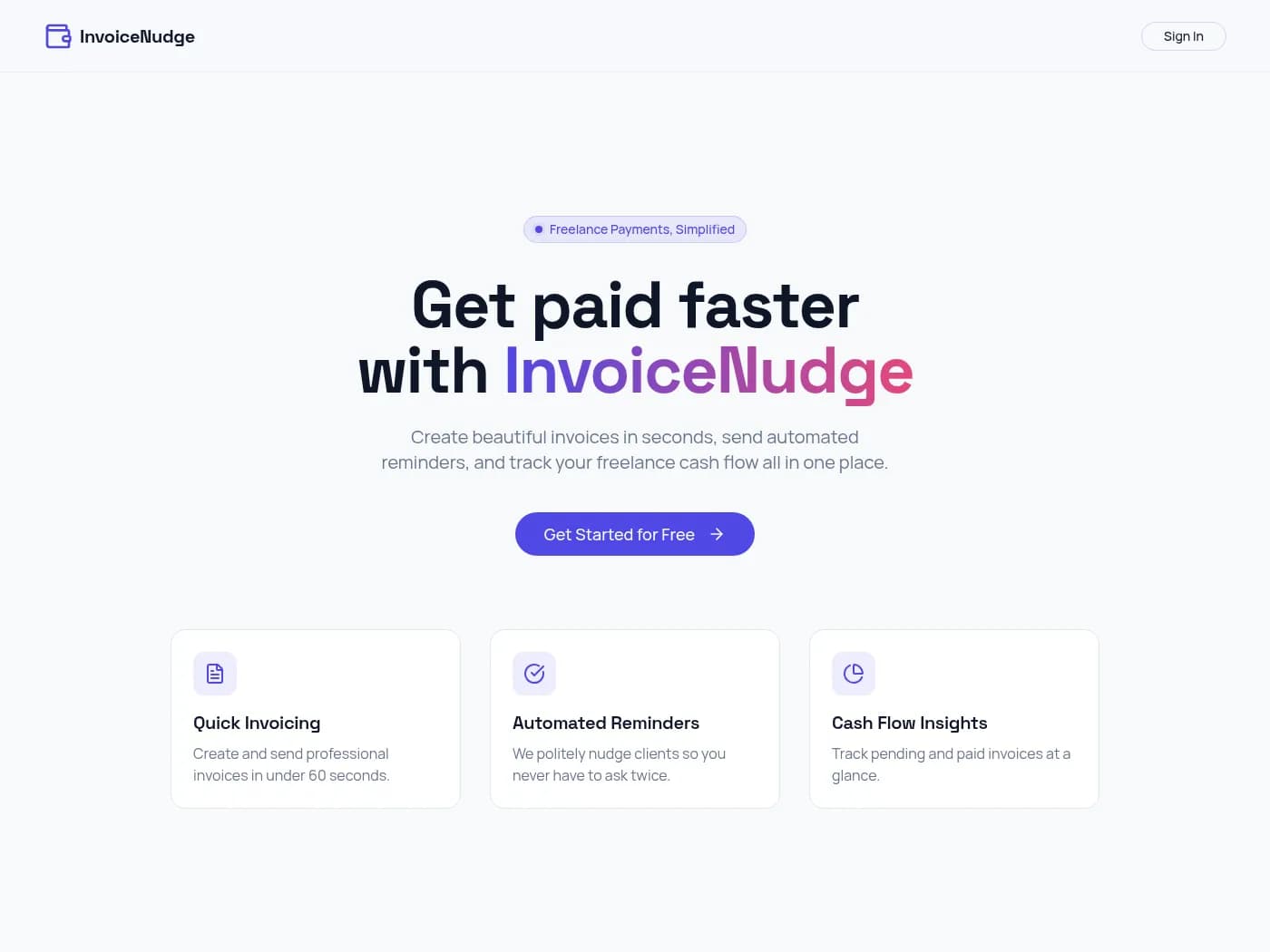 InvoiceNudge SaaS