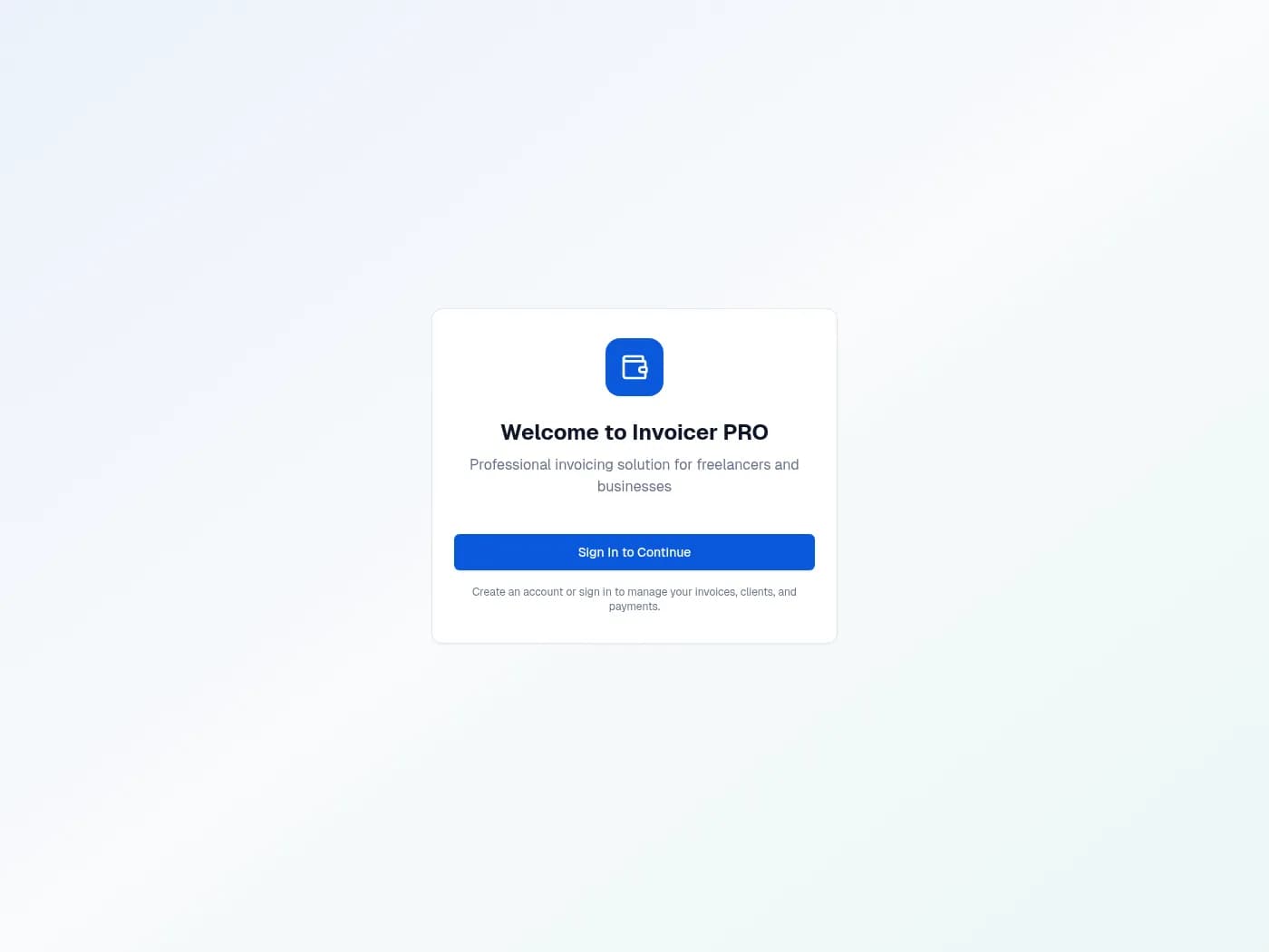 Invoicer PRO
