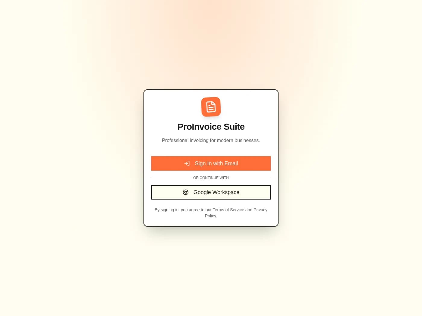 ProInvoice Suite