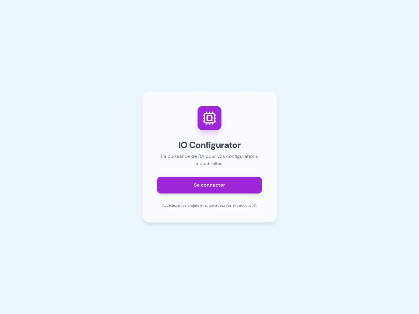 Automate IO Configurator