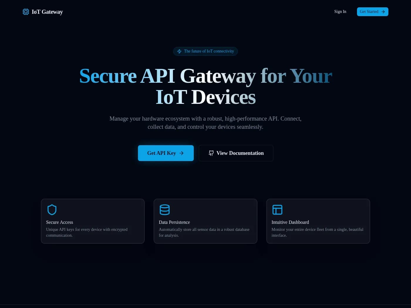 IoT API Gateway