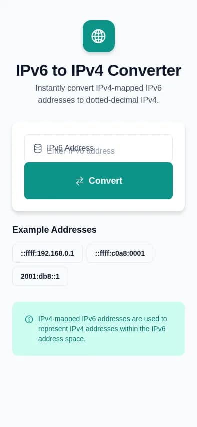 IP Address Converter
