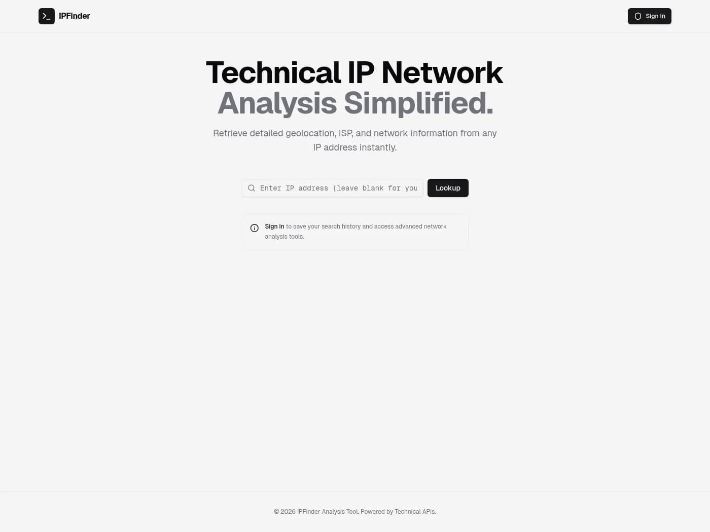IP Info Finder