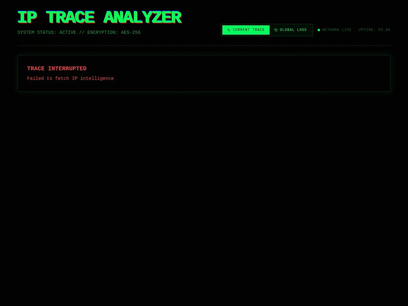 IP Trace Analyzer