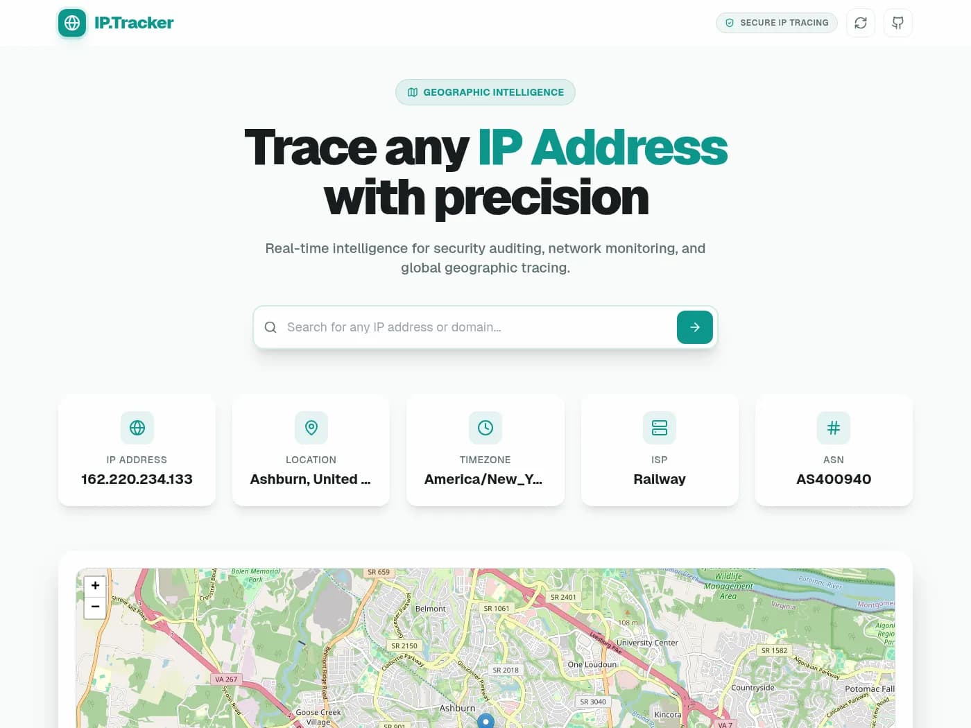 IP Tracker Web