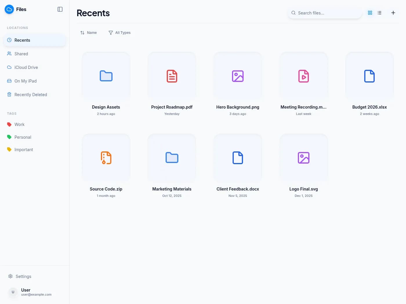 iPad File Viewer