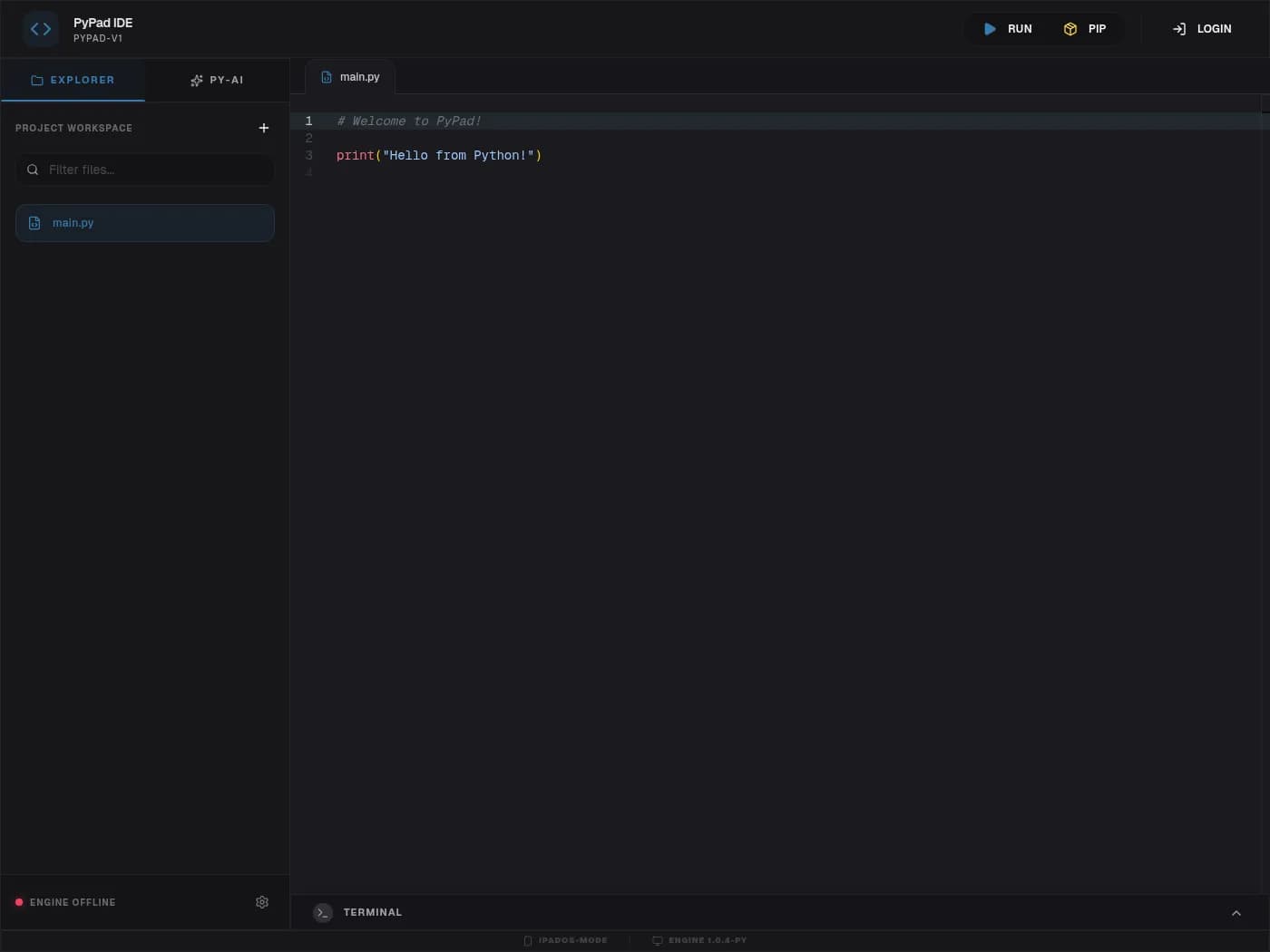 iPad Python Compiler