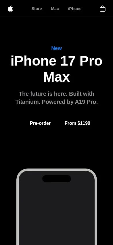 iPhone 17 Pro Max Showcase