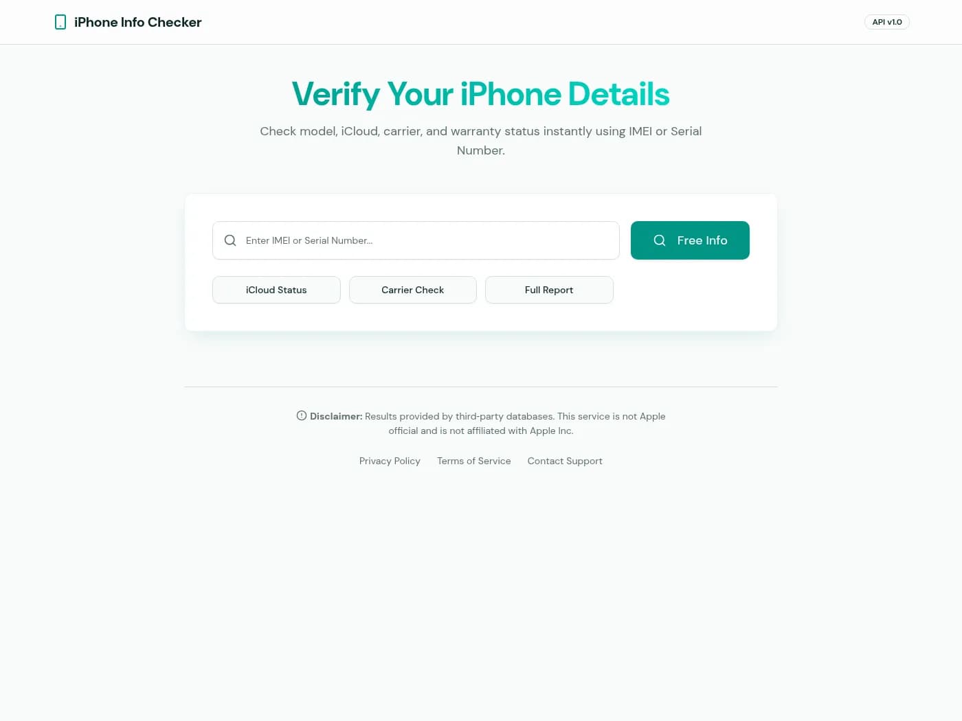 iPhone Info Checker Suite