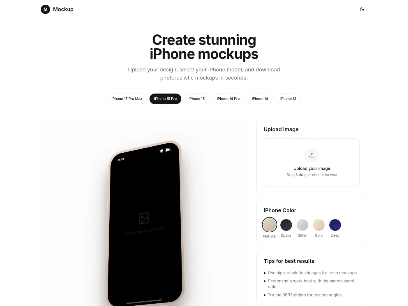 HyperReal iPhone Mockup