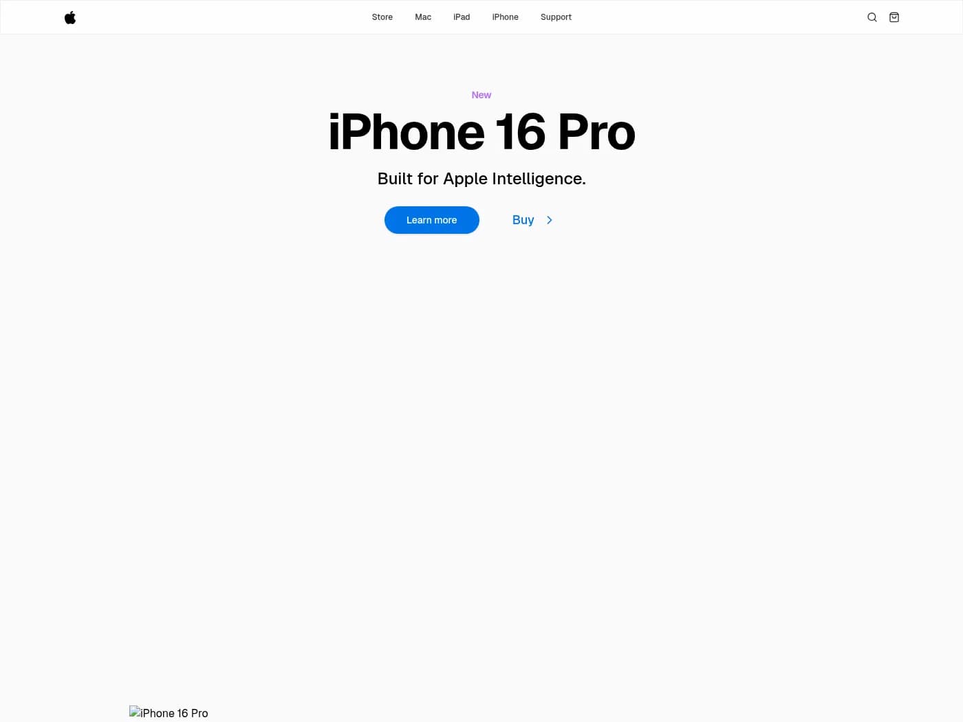 iPhone Sales Website