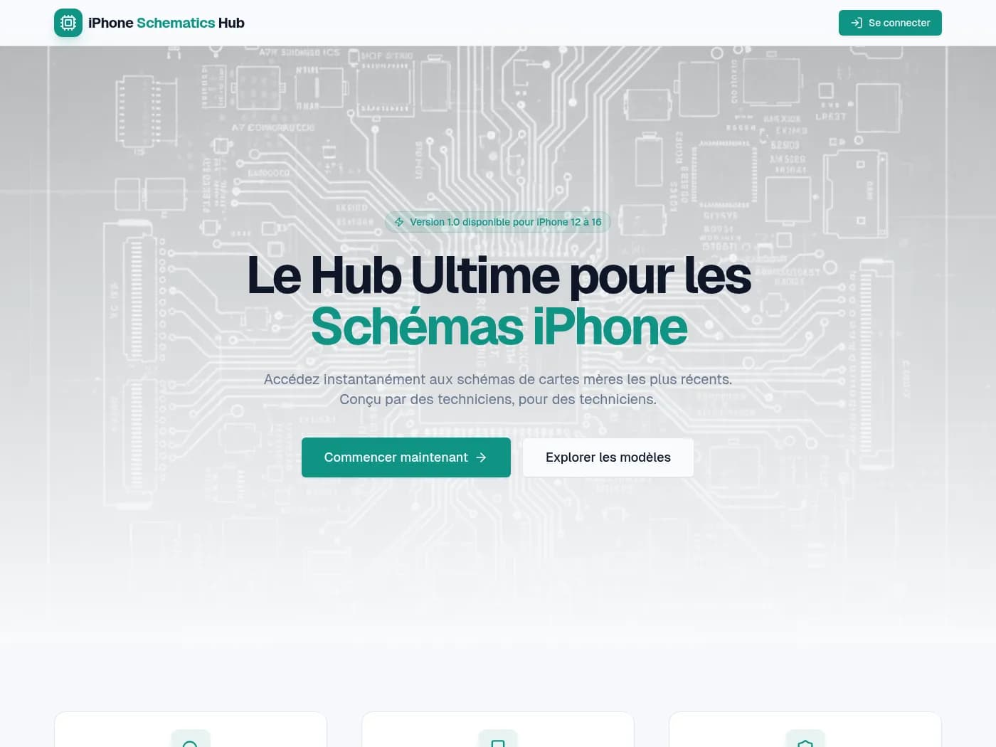 iPhone Motherboard Hub