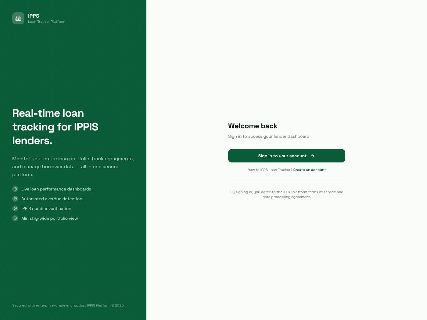 IPPS Loan Tracker