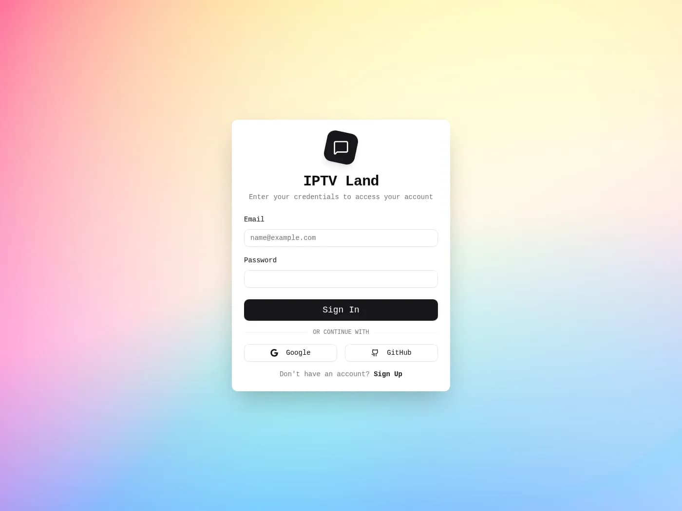 IPTV Land Messenger