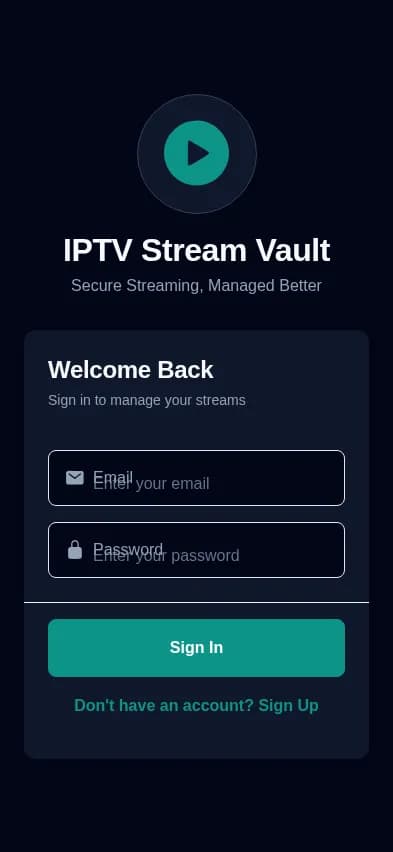 IPTV Stream Vault