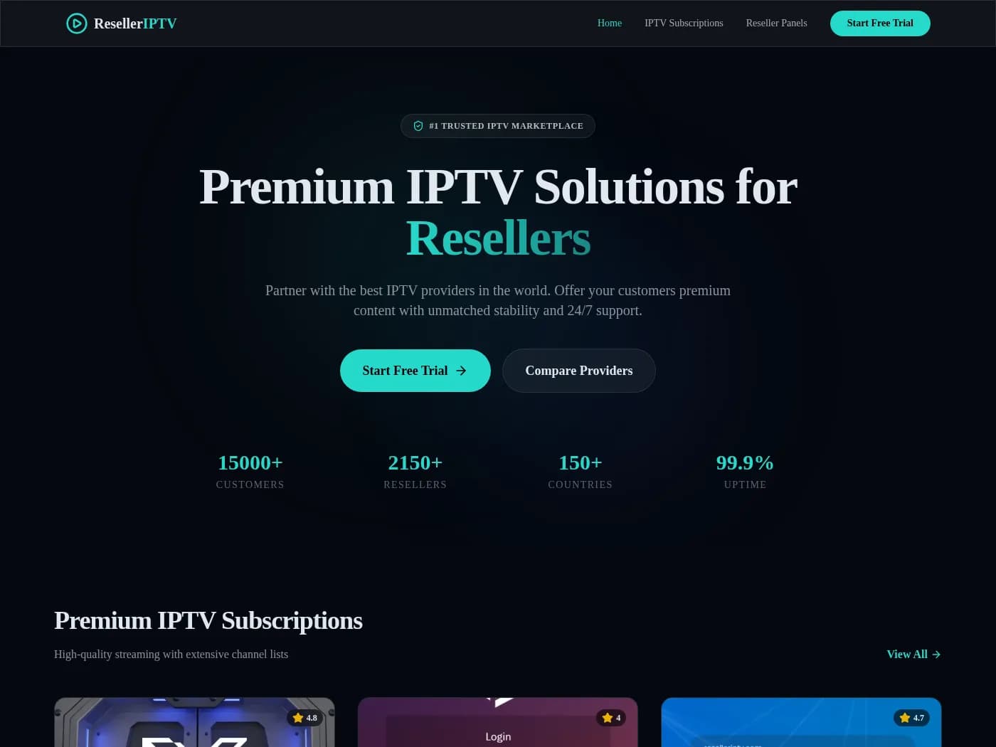 IPTV Reseller Platform