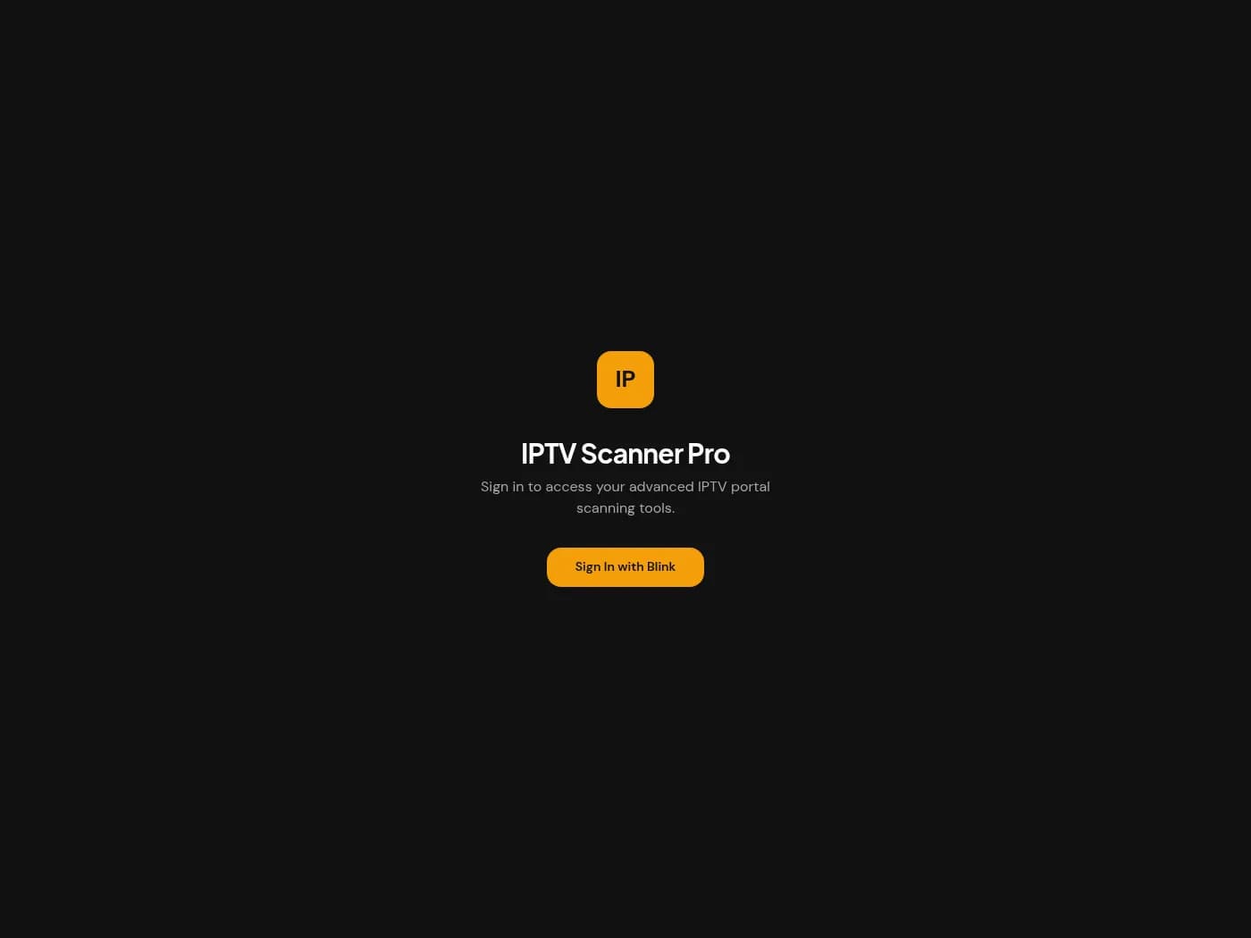 IPTV Portal Scanner Pro
