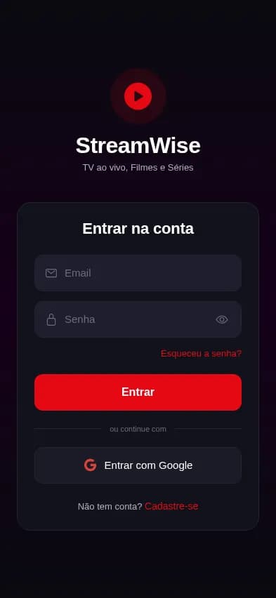 StreamWise IPTV App