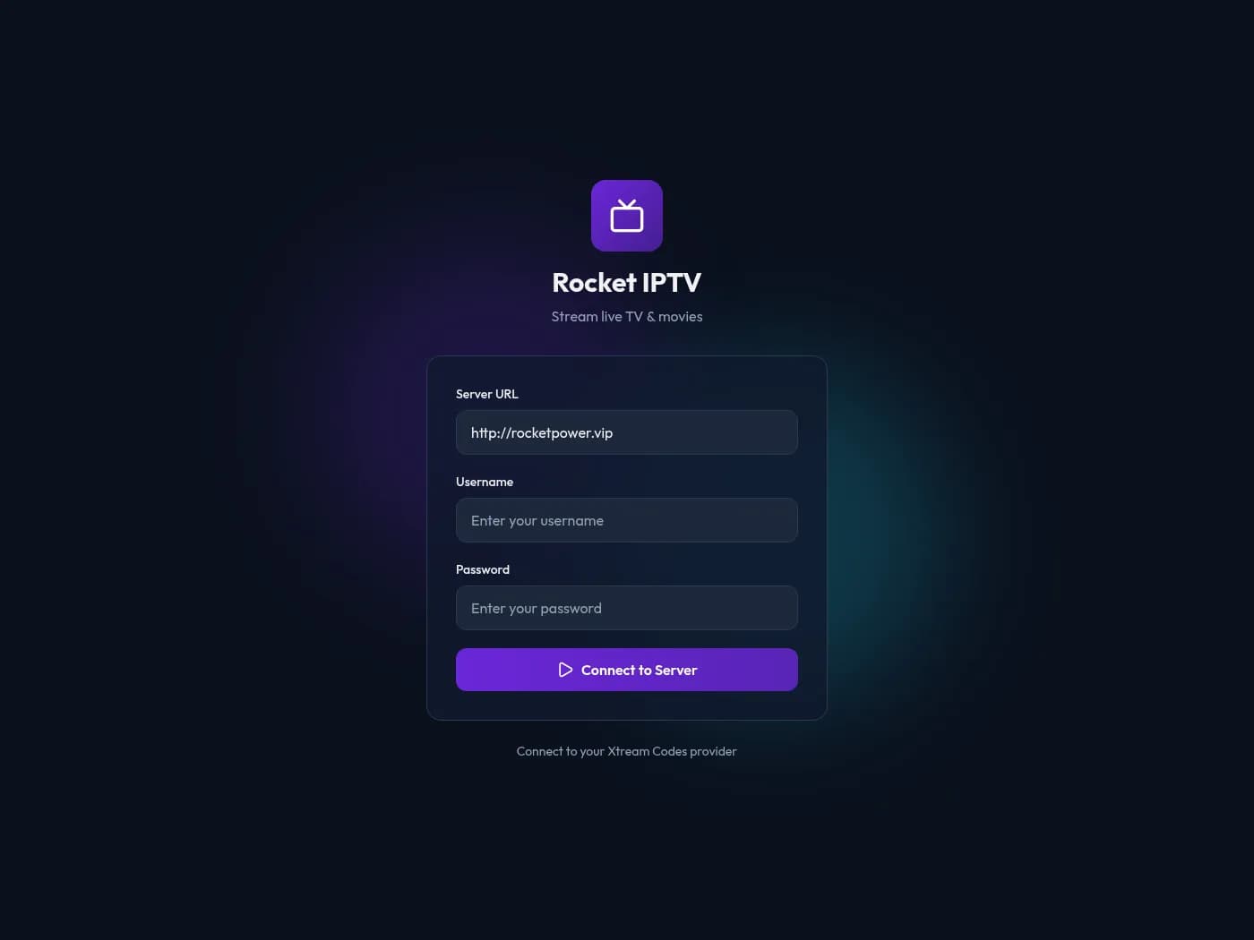 Rocket IPTV Player