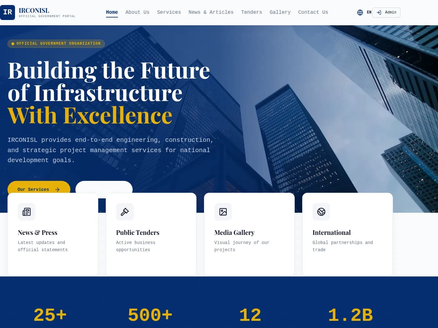 IRCONISL Official Portal