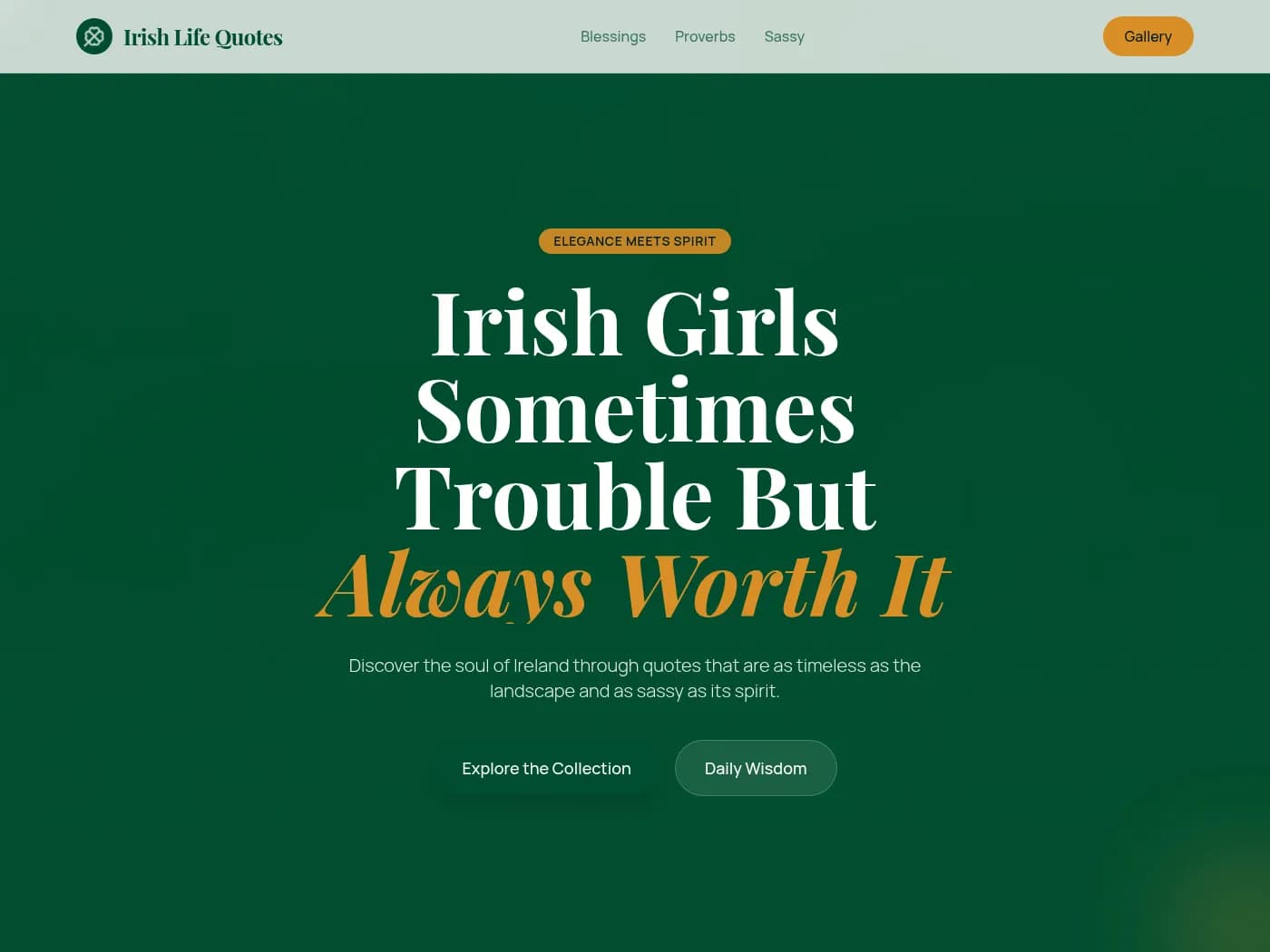 Irish Life Quotes Gallery