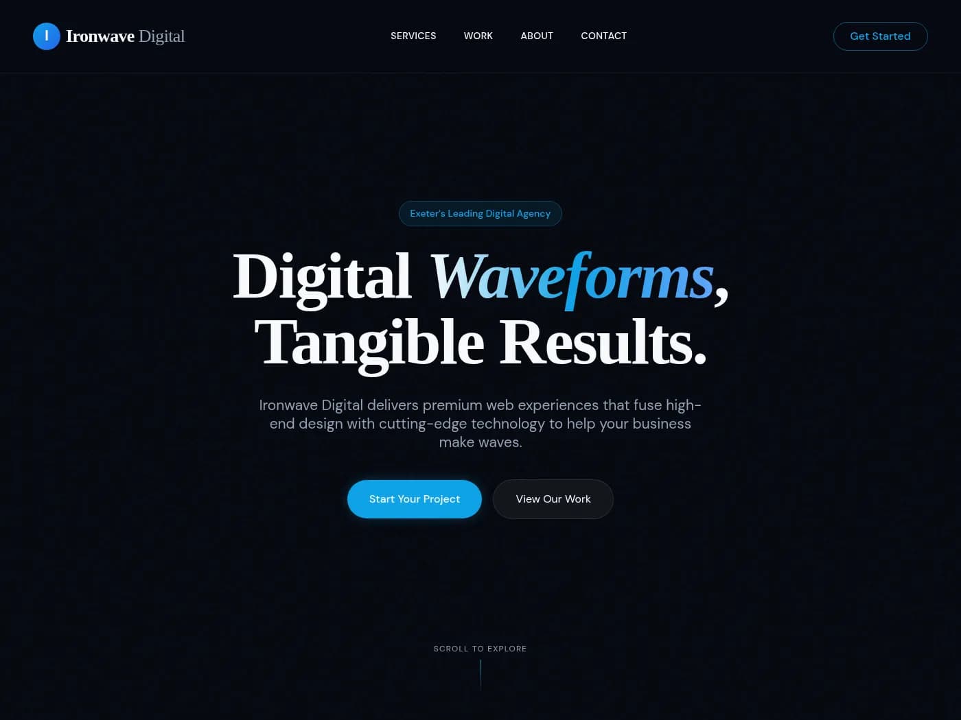 Ironwave Web Experience
