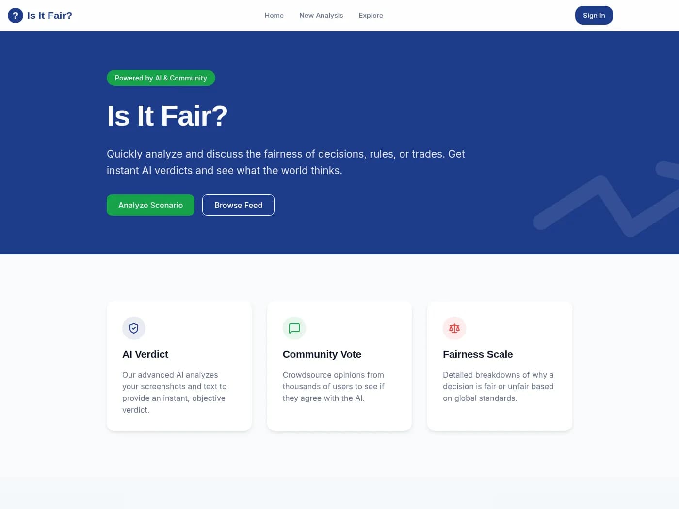 Is It Fair?
