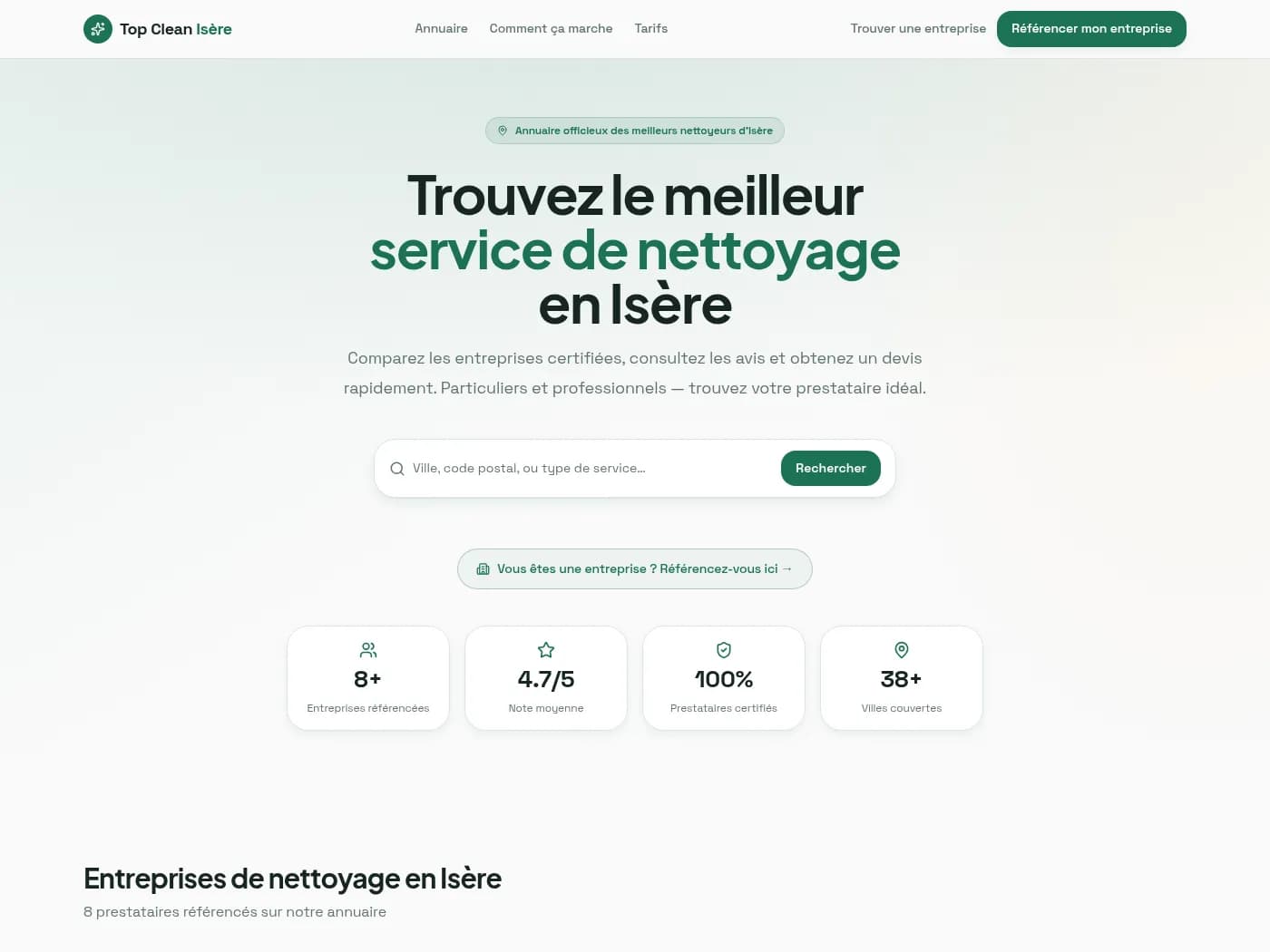 Top Clean Isère