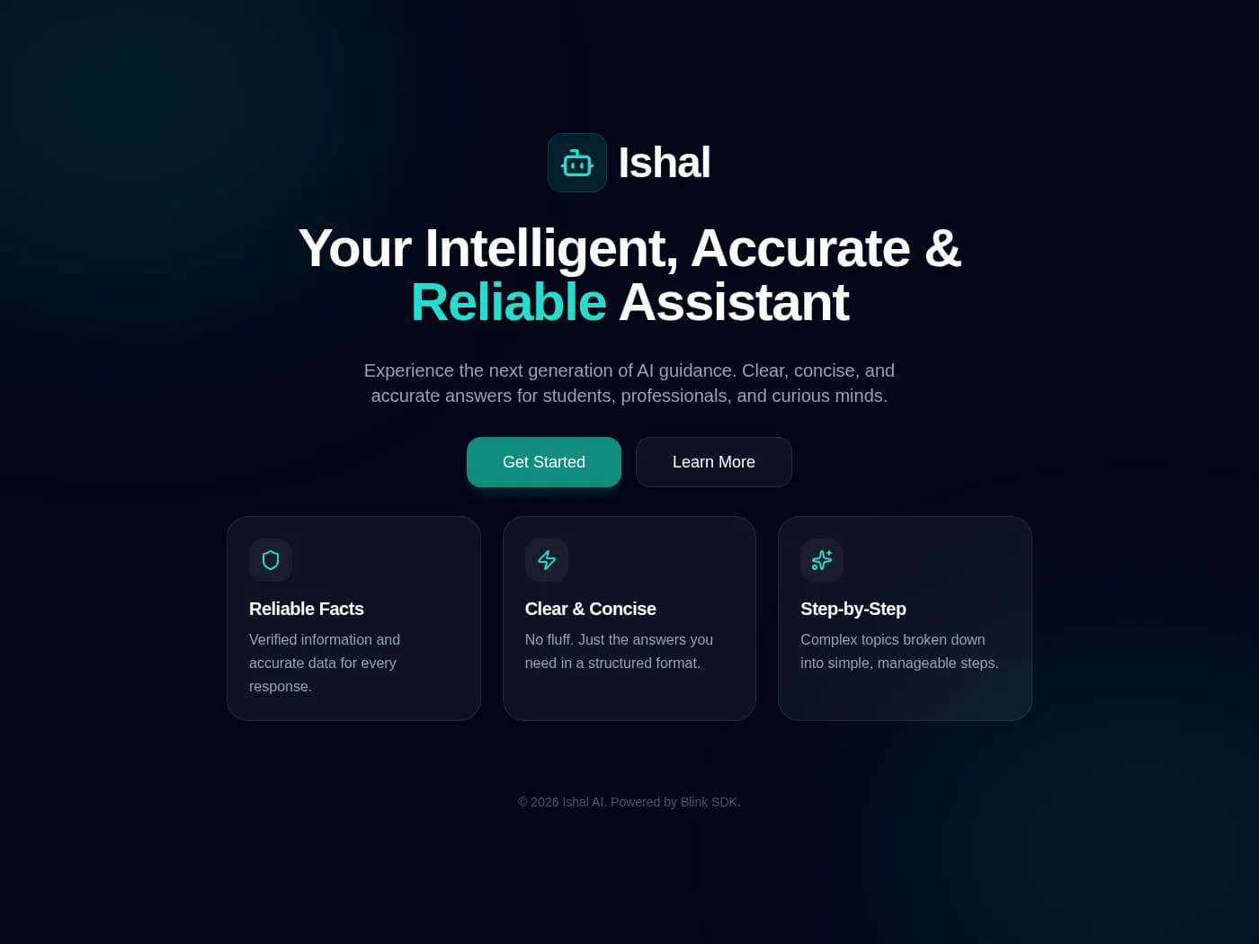 Ishal AI Assistant