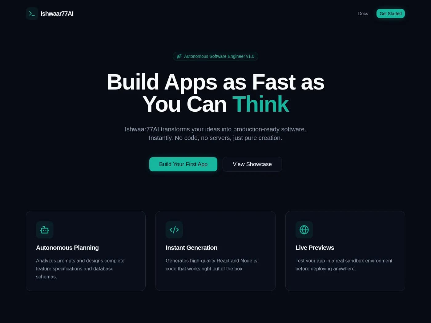 Ishwaar77AI Builder
