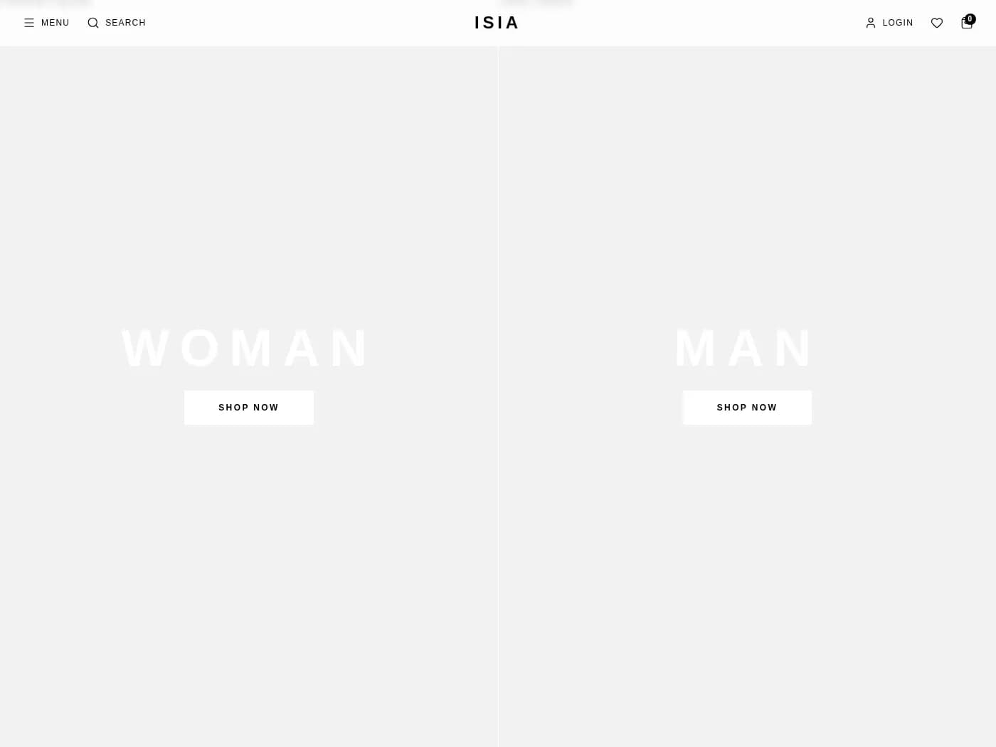 ISIA Brand Web Experience