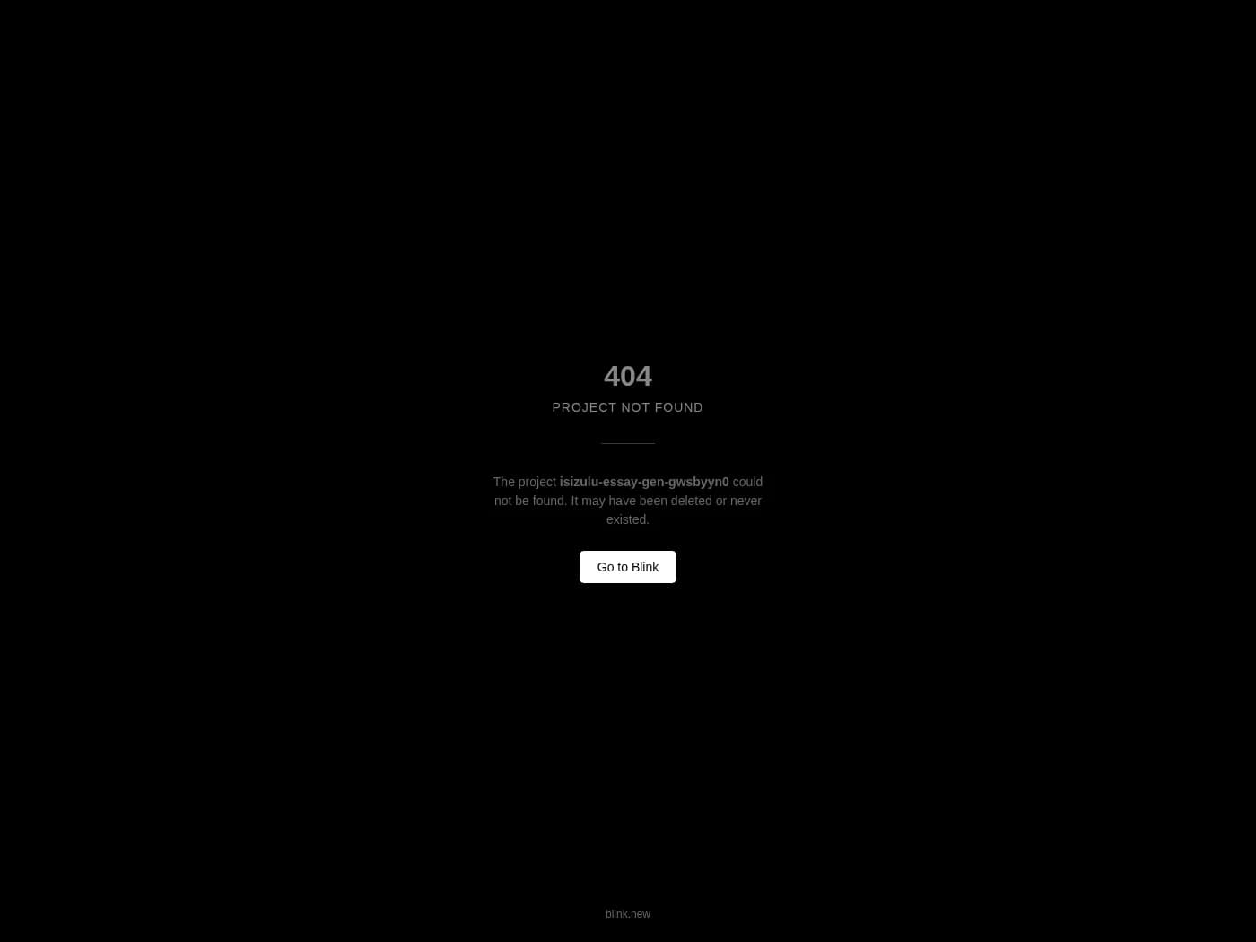IsiZulu Essay Generator
