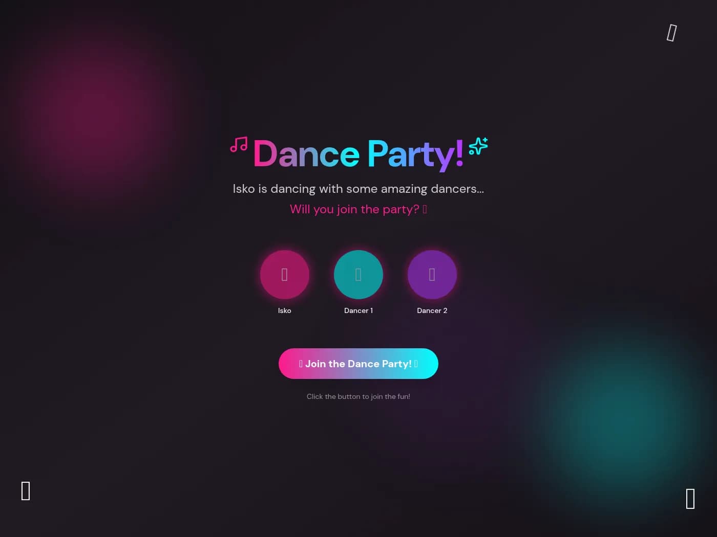 Isko Dance Invite