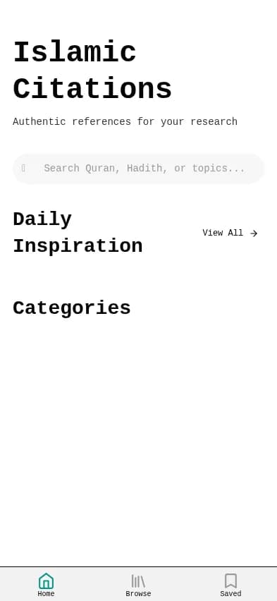 Authentic Islamic Citations