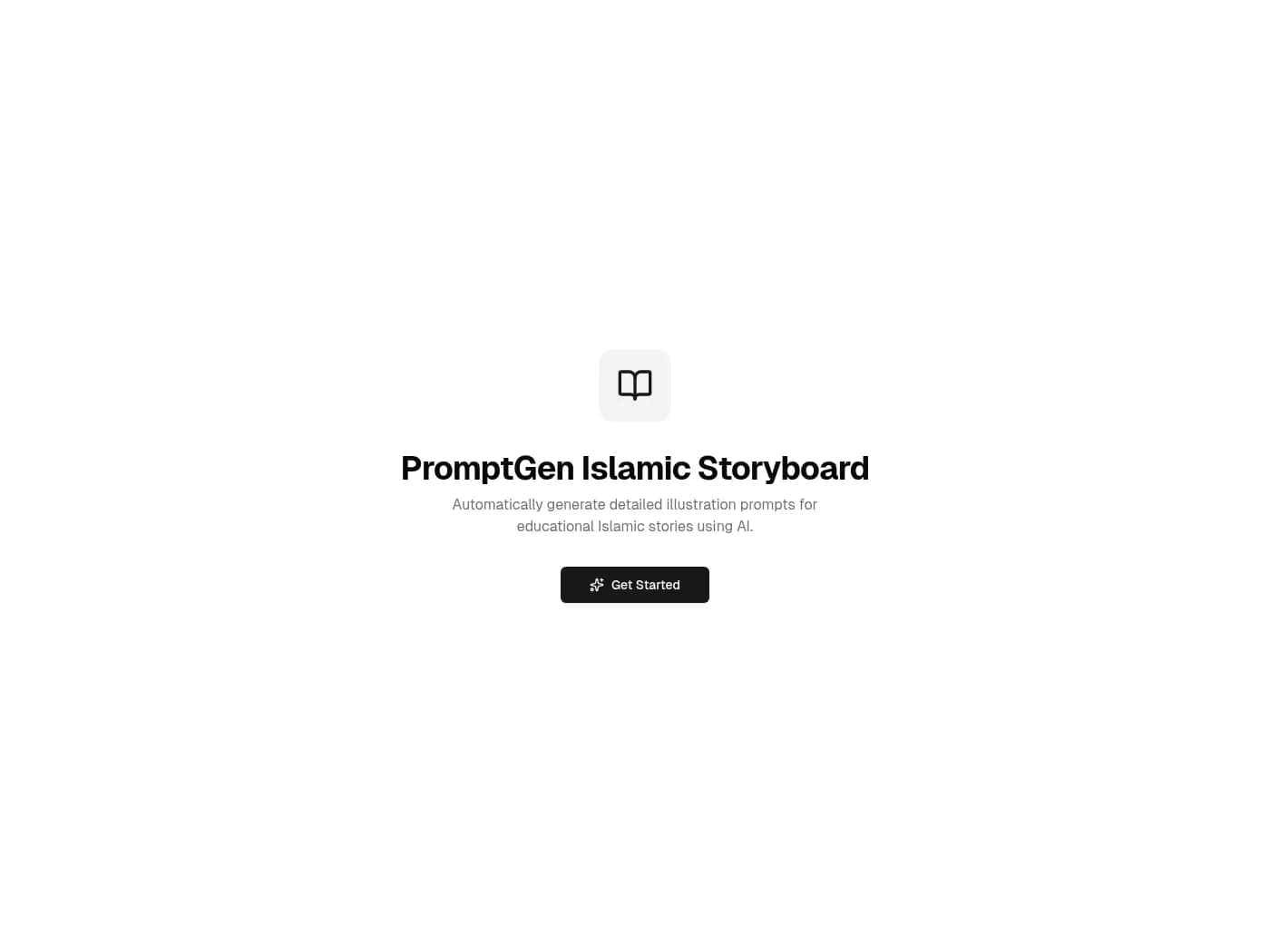 PromptGen Islamic Storyboard