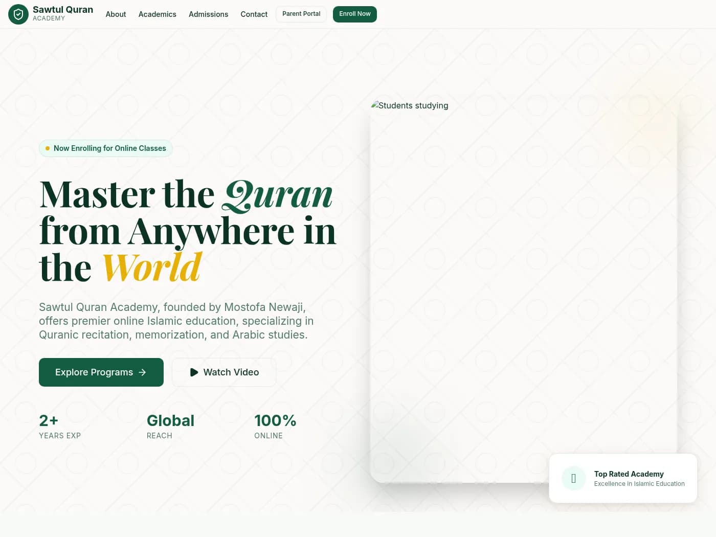 Islamic School Portal