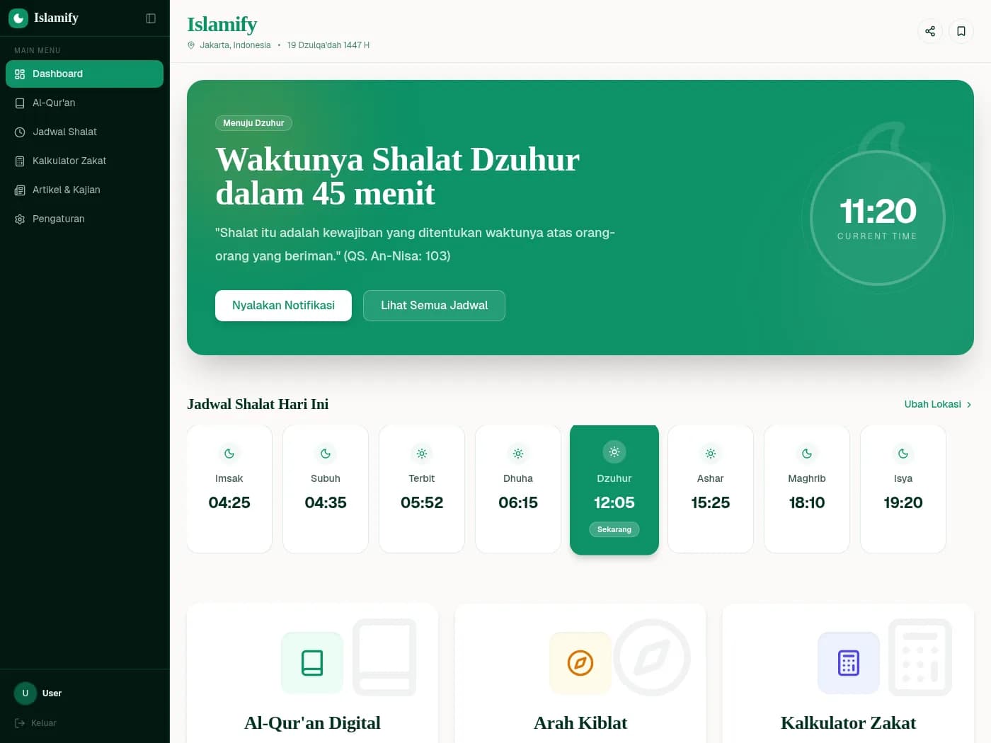 Islamify Worship Hub