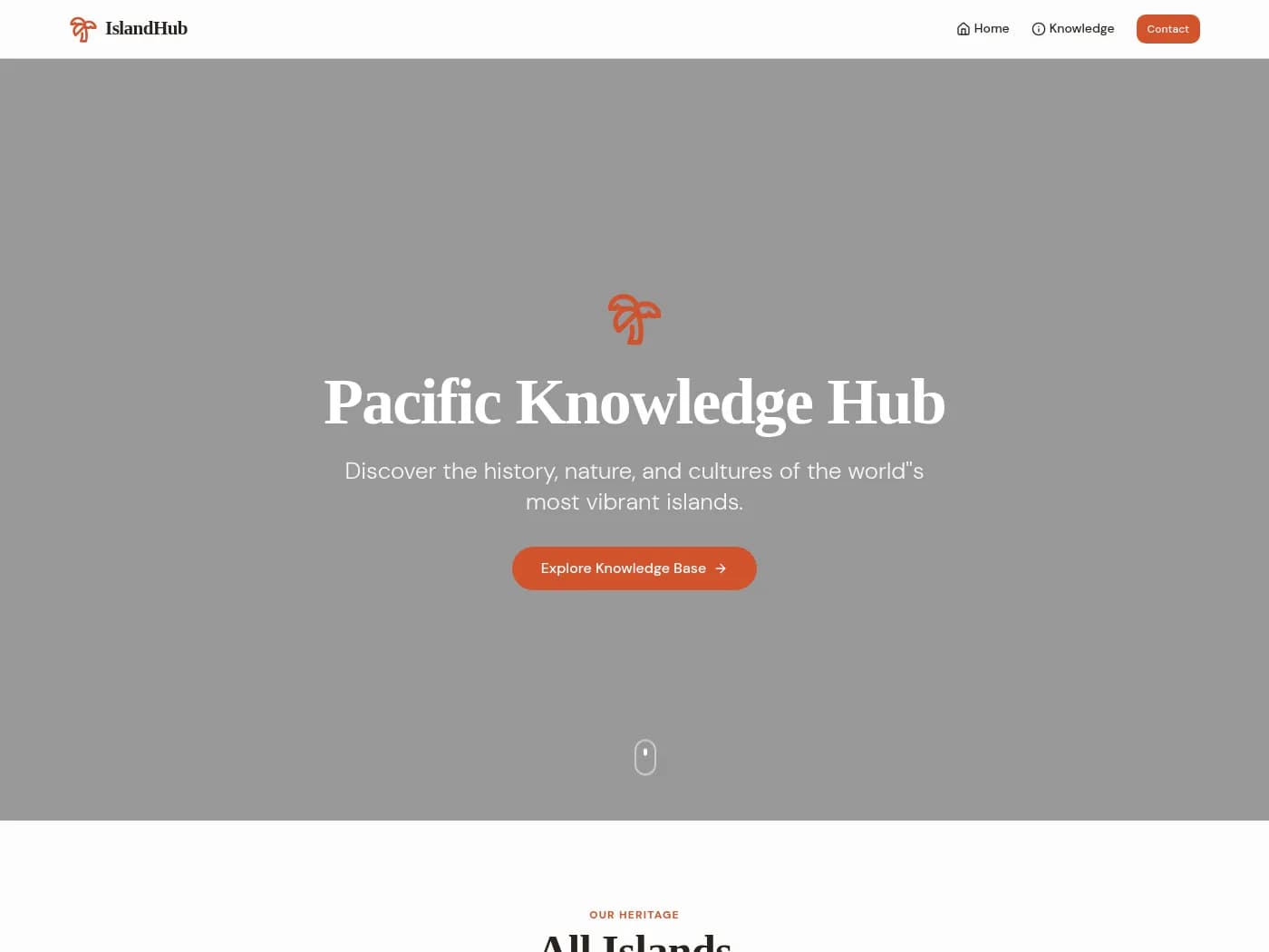 Island Knowledge Hub