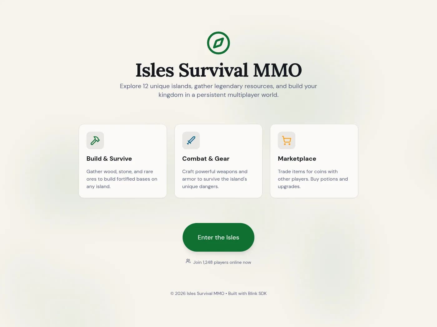 Isles Survival MMO